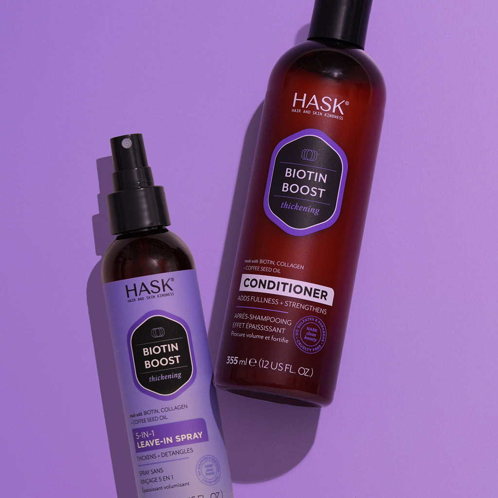 Want Max Volume? You Need the Biotin Boost Routine – Hask Beauty Australia