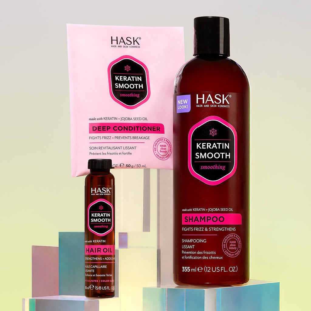 Transform Your Hair with HASK’s Keratin Smooth Range – Hask Beauty ...