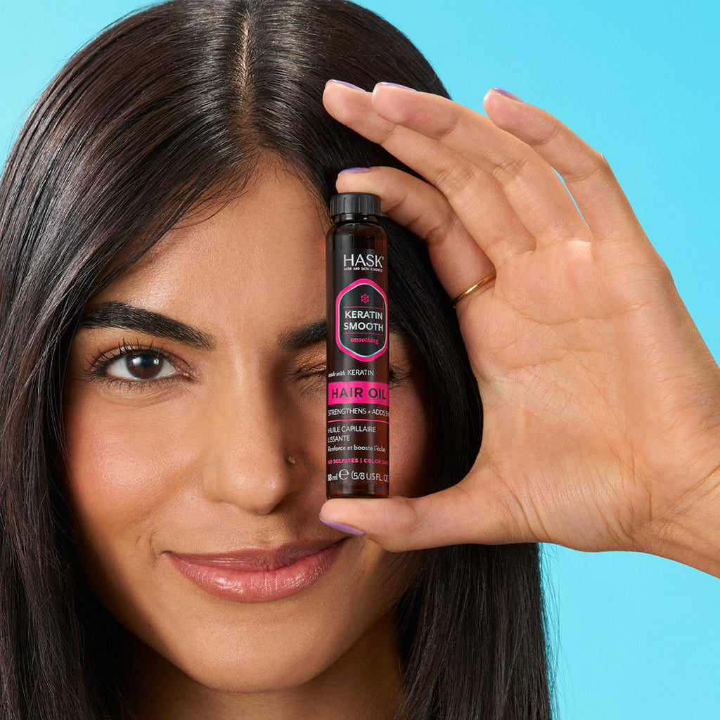 Tame Unruly Summer Hair with the HASK Keratin Smooth Collection – Hask ...