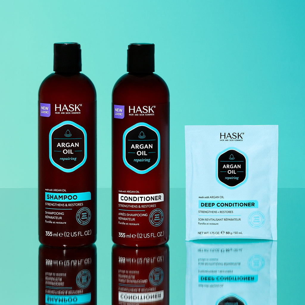Give Your Hair a Moisture Boost with The HASK Argan Oil Repairing Coll ...