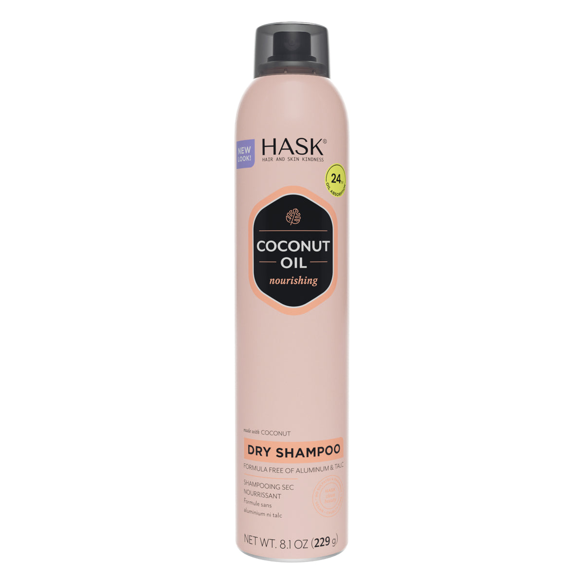 Coconut Oil Dry Shampoo 229g – Hask Beauty Australia