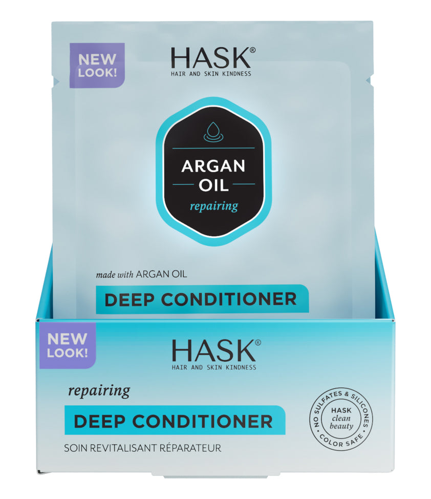 Argan Oil Repairing Deep Conditioner – Hask Beauty Australia